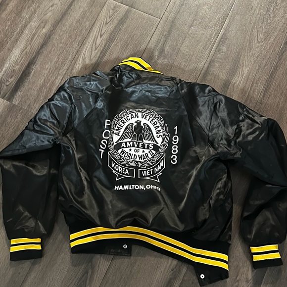 American Vintage | Jackets & Coats | Vintage Amvets Bomber Jacket ...